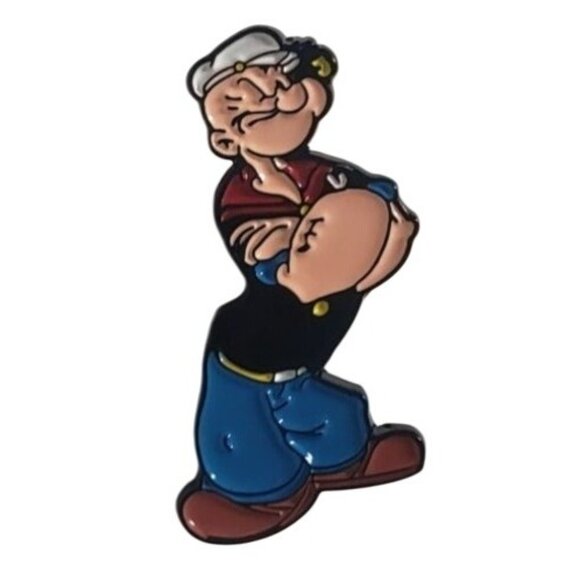 Accessories | Popeye The Sailor Man Enamel Lapel Pin With Secure ...